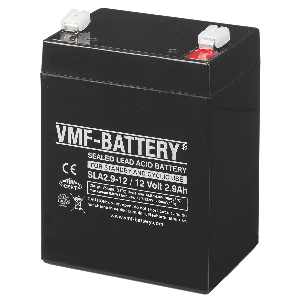 AGM акумулатор VMF SLA2.9-12V (12V 2.9Ah F187)