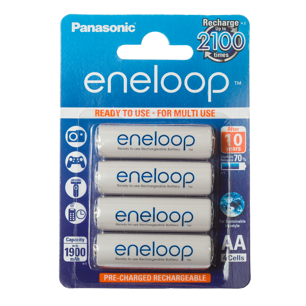 Акумулаторни батерии Panasonic Eneloop Aa модел Bk 3mcce