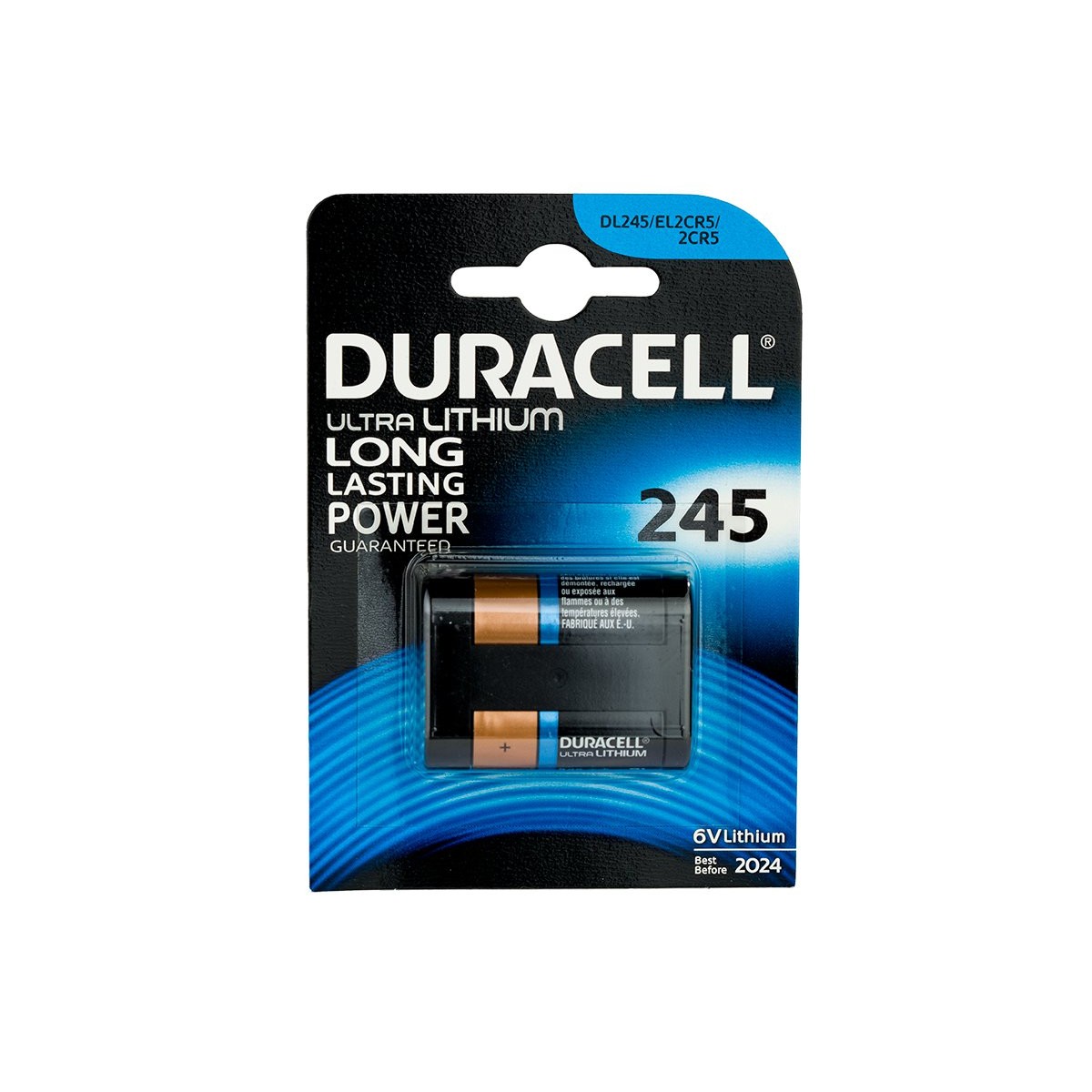Литиева батерия Duracell Ultra Photo 2CR5 (245)
