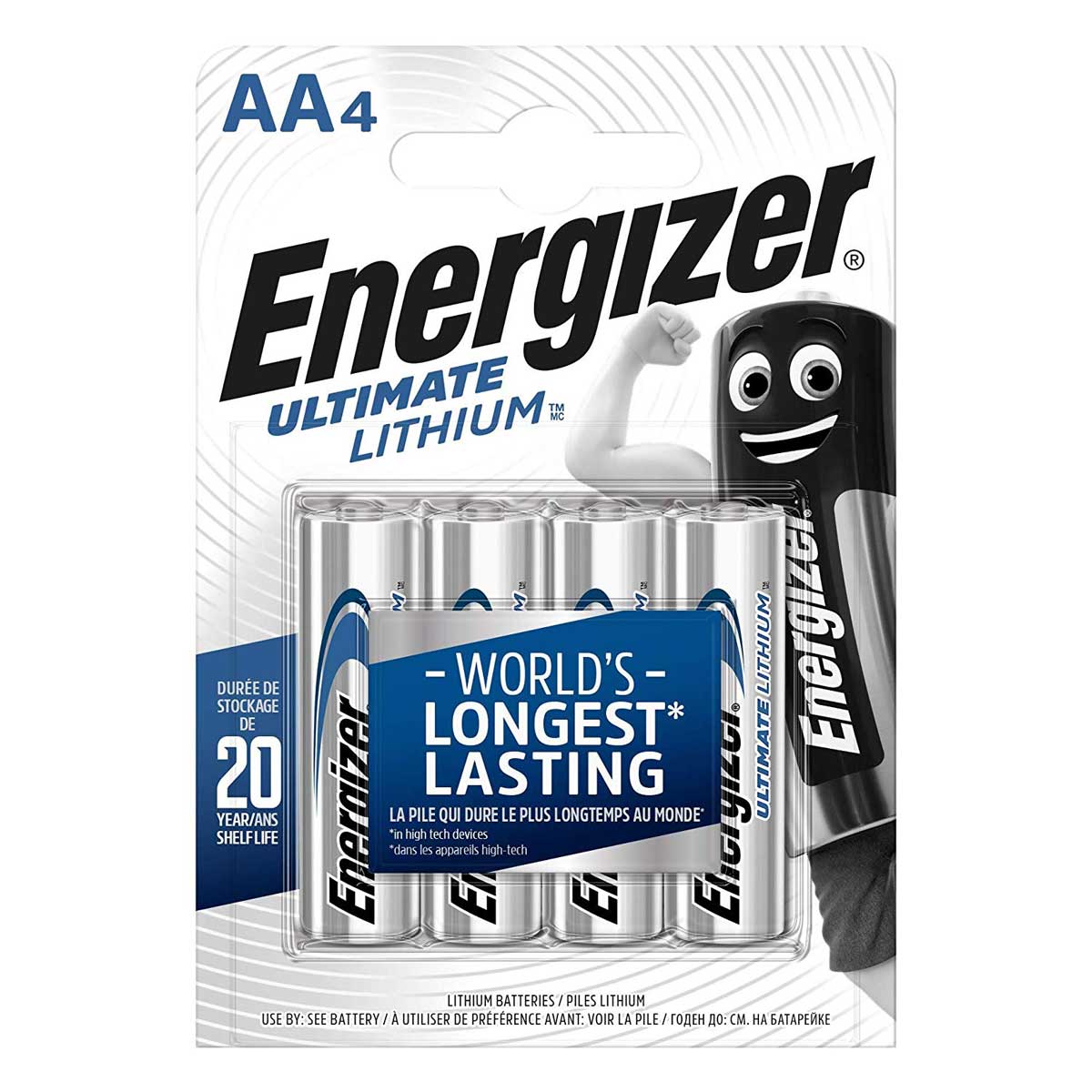 Литиеви батерии Energizer Ultimate Lithium AA/FR6 (L91)